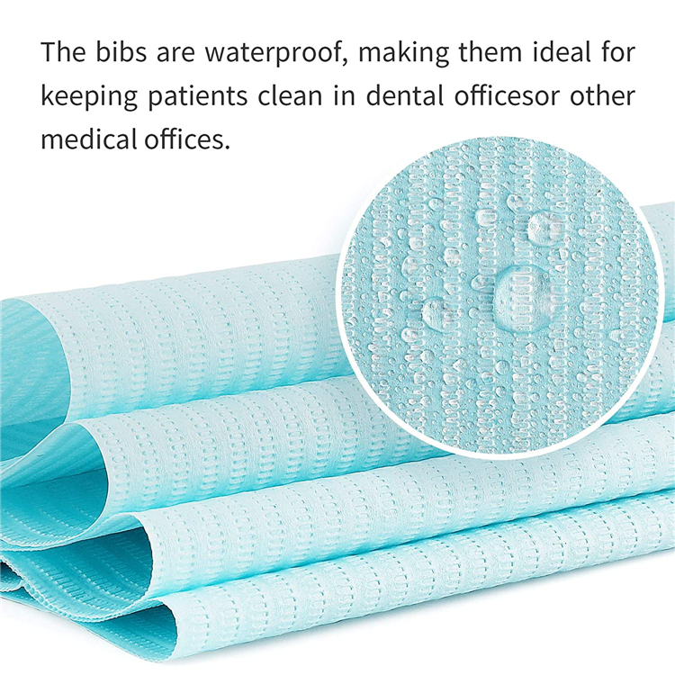disposable printed dental bibs