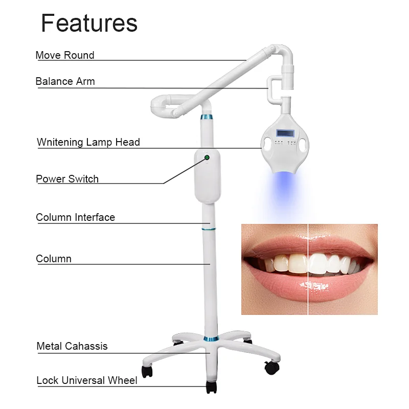 Led Mobile Portable Teeth Whitening Unit|www.anderdental.com