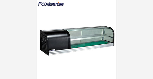 0.35KW Dynamic Cooling Single-Temperature Sushi Display Fridge Chiller ...