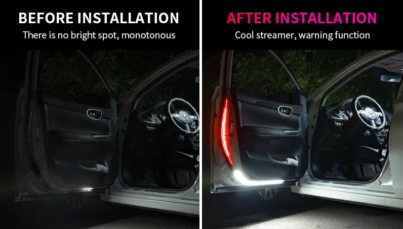 how to use led light strips for car interior?--Hanron Lighting