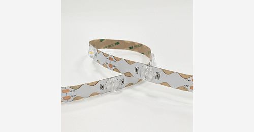 White 180 degree S shape flex LED strip light - Hanron Lighting