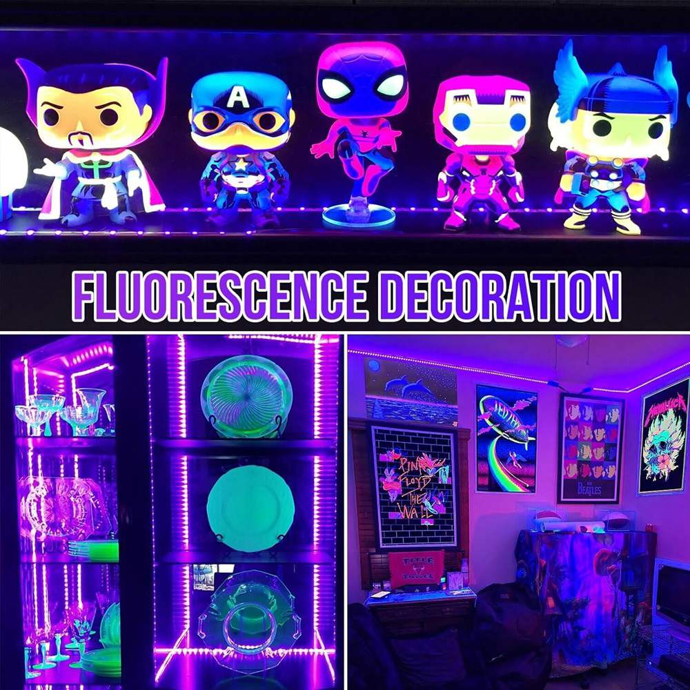 Ultraviolet 5V 12V 24V 365nm 395nm uv led strip light