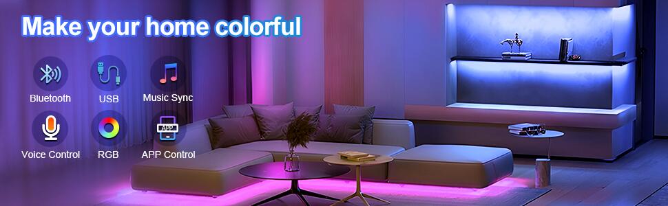 How to install led strip on the back of the tv? - Hanron lighting