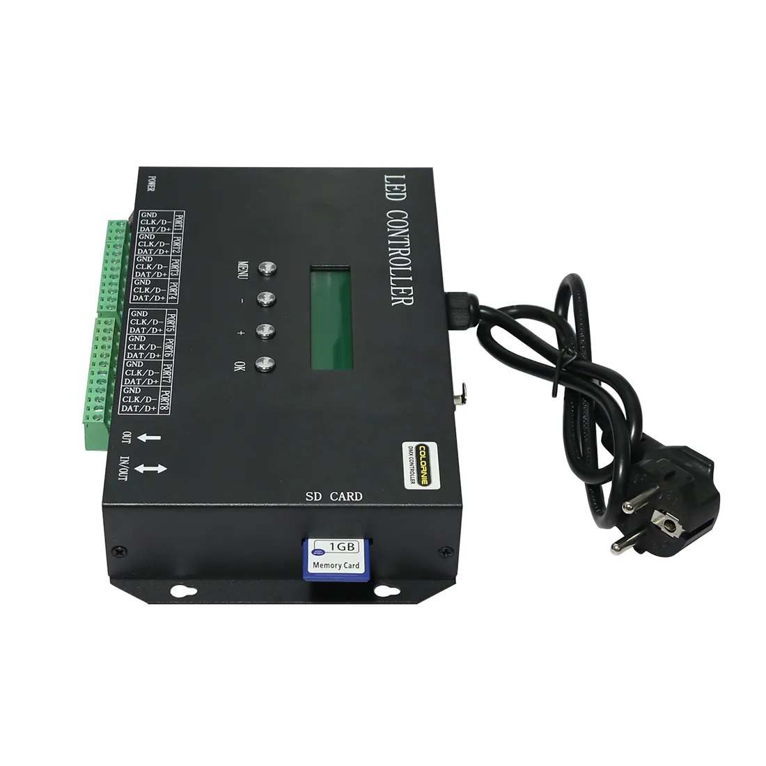 Artnet To SPI 5440 Pixels 8 Ports H807sa led Controller