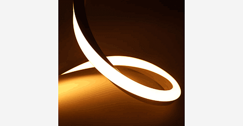 Direccionable 12v 24v blanco rgb 3D bend 1616 led luz flex de neón