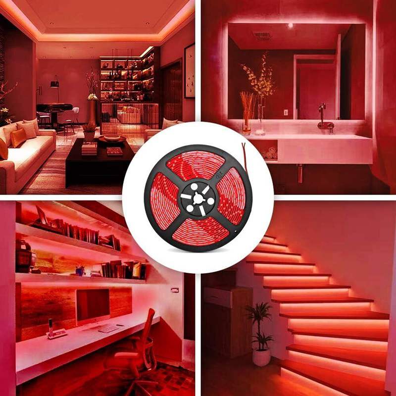 waterproof non-waterproof 5v 12v 24v red led strip light