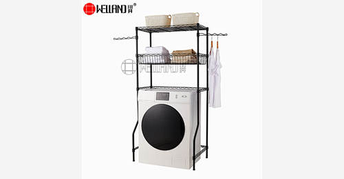 2-Tier Washing Machine Storage Rack