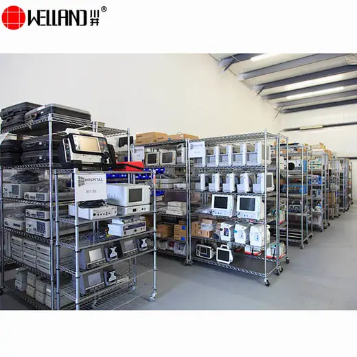 24 x 48 Wire Shelving for Medical Equipment Storage