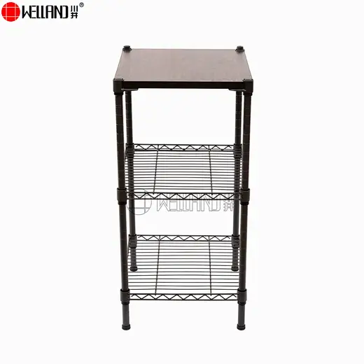 DIY 3 Tier Mini Wire Shelf for Storage
