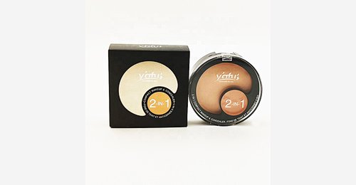 Powder Compact Makeup Foundation Pallet Oem Private Label Compact Make ...