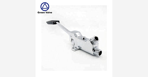 Brass Wc Toilet Flush Valve , brass pedal , brass foot pedal - TAIZHOU ...