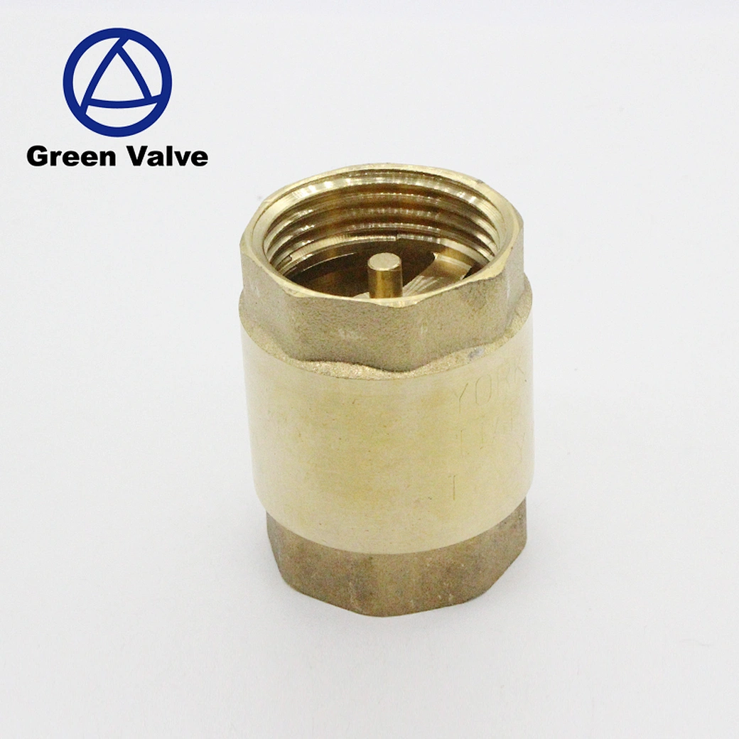 Brass Spring loaded check valve , brass water check valve , air Non ...