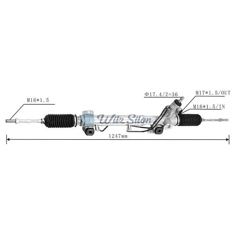 44200-60230 LHD Hydraulic Power Steering Rack For Toyota LAND CRUISER ...