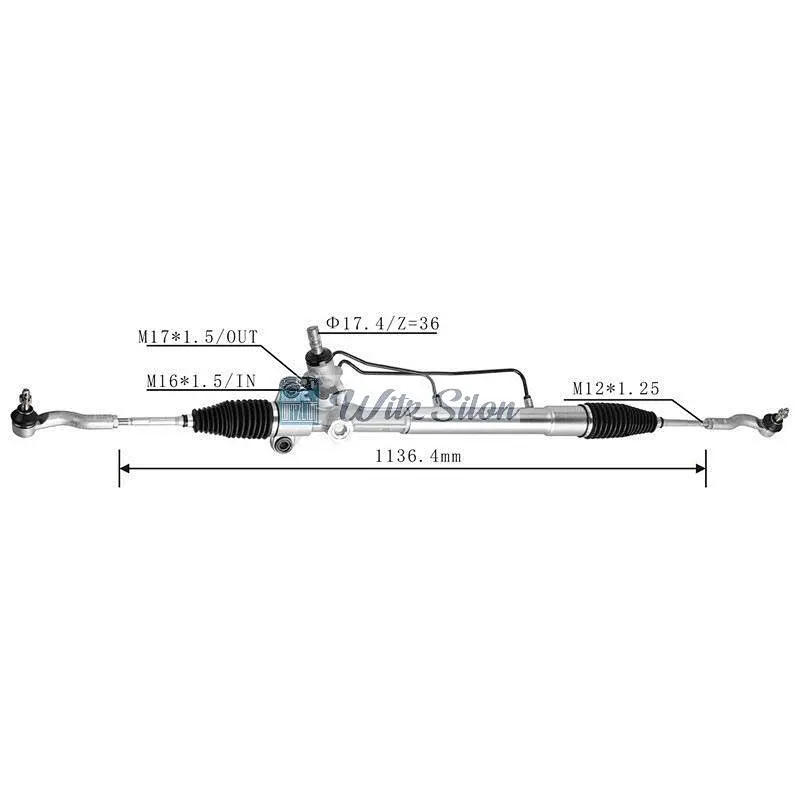 44200-BZ060 44200-BZ040 RHD Hydraulic Power Steering Rack For Toyota ...