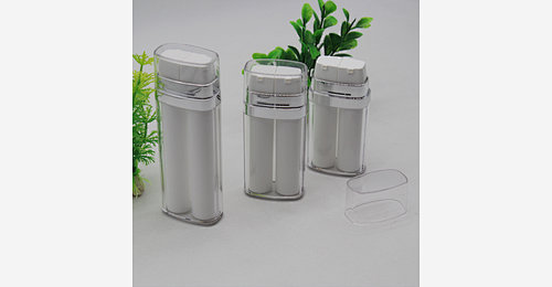square pump bottle airless , dual chamber bottle , square airless ...