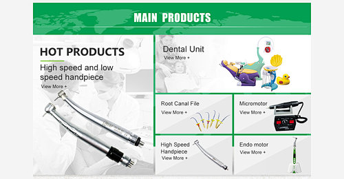 China high speed handpiece, micromotor, dental unit supplier - HK RIXI ...