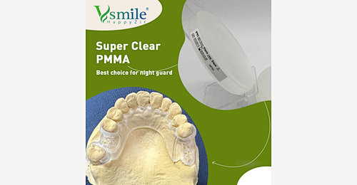dental transparent pmma , Transparent PMMA Block , PMMA night guard ...