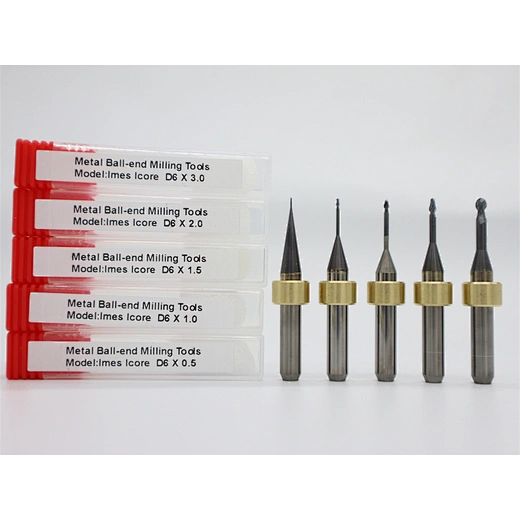 Imes Icore Metal Milling Burs shank 6mm for dental lab use