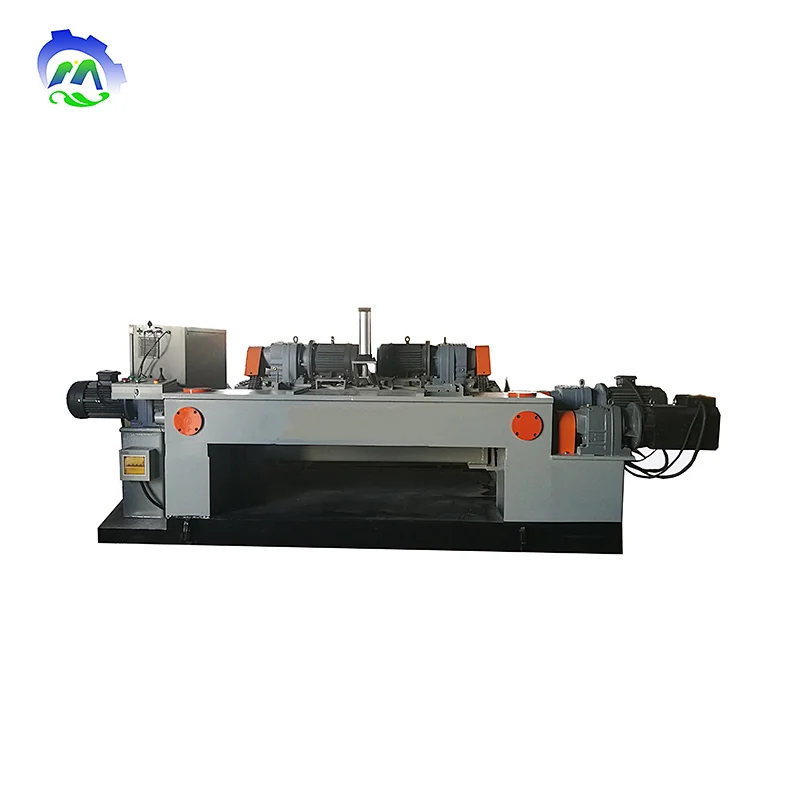 rotary veneer lathe 1400mm spindleless core veneer peeler for plywood ...