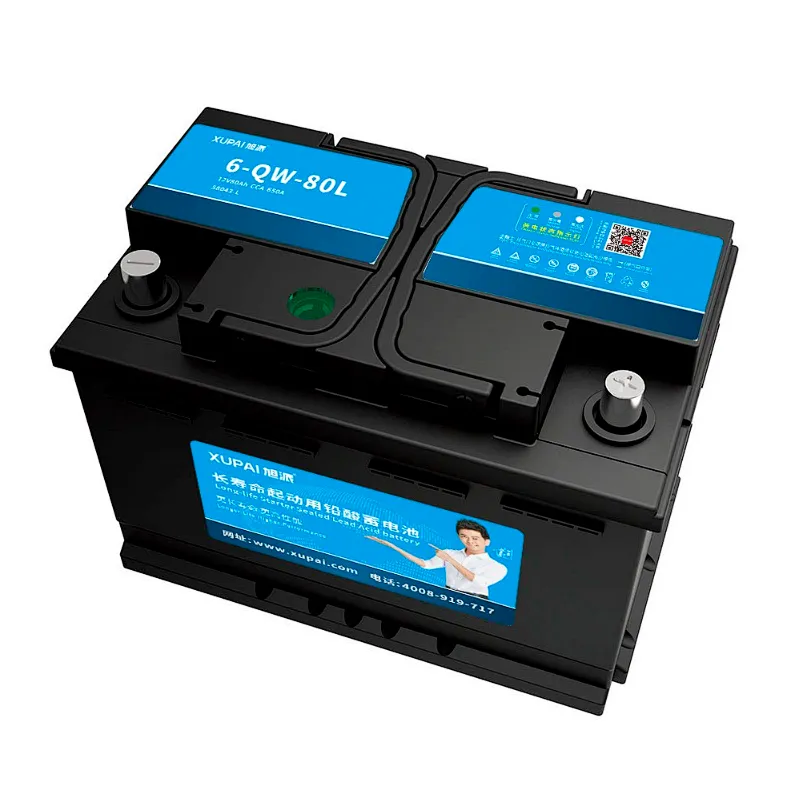 XUPAI 6-QW-80L(58043-L) car starter sealed battery deep cycle 12V 80Ah from China Manufacturer ...