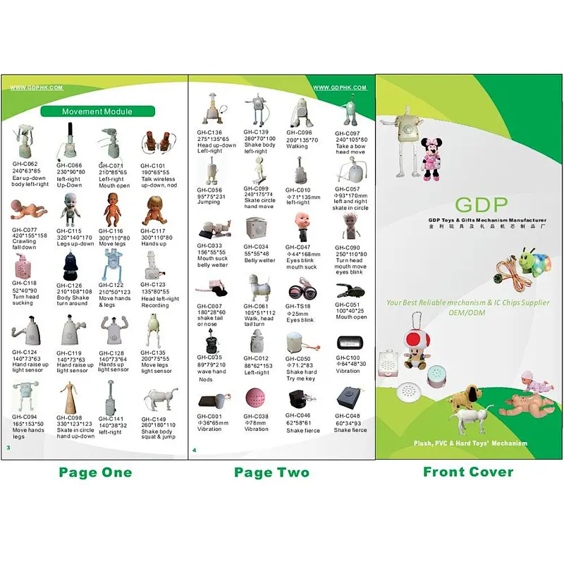 Customized Mechanism movement module for plush toy from China ...