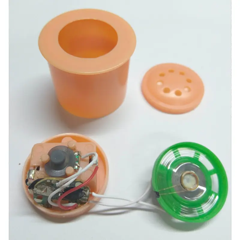 most popular round sound module with external button for plush toy from ...