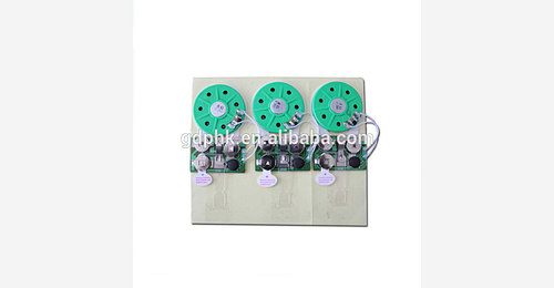 greeting card music chip plush toy greeting card sound chip from China ...