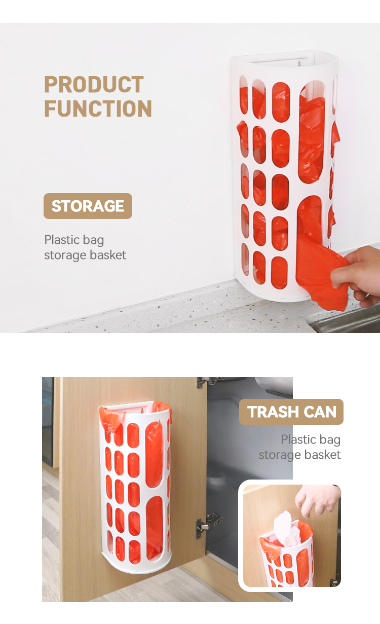 Haixin Collapsible Garbage Bag Holder waste bag holders folding trash ...