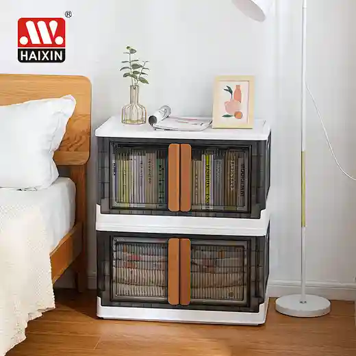 Haixin Closet Organizers and Storage - Trunk Organizer, Dorm Room Essentials, 8.4 Gal ...