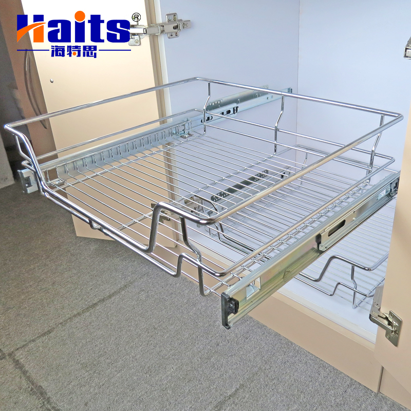 kitchen cabinet drawer basket , kitchen cabinet wire basket drawer ...