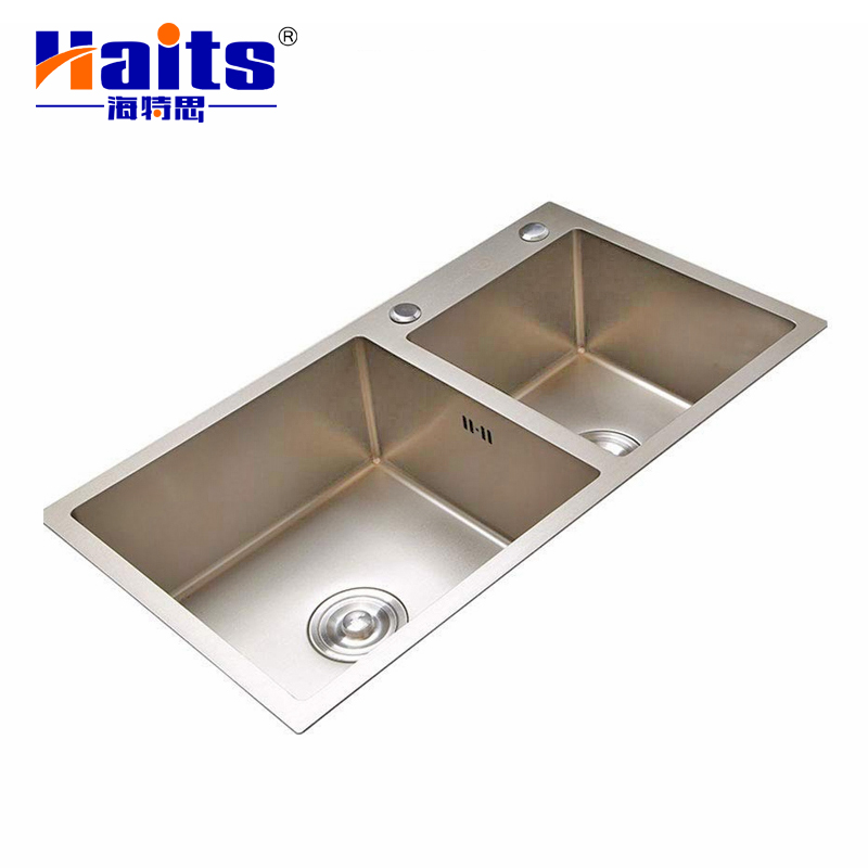 HT-17.H07 German Kitchen Sink Metal Kitchen Sink Base Cabinet 304 ...
