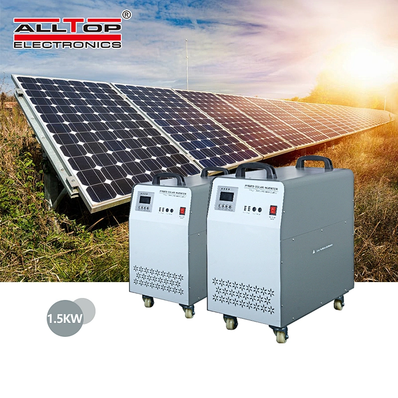 Complete power inverter On Grid 300W 500W 1KW home solar panel inverter ...