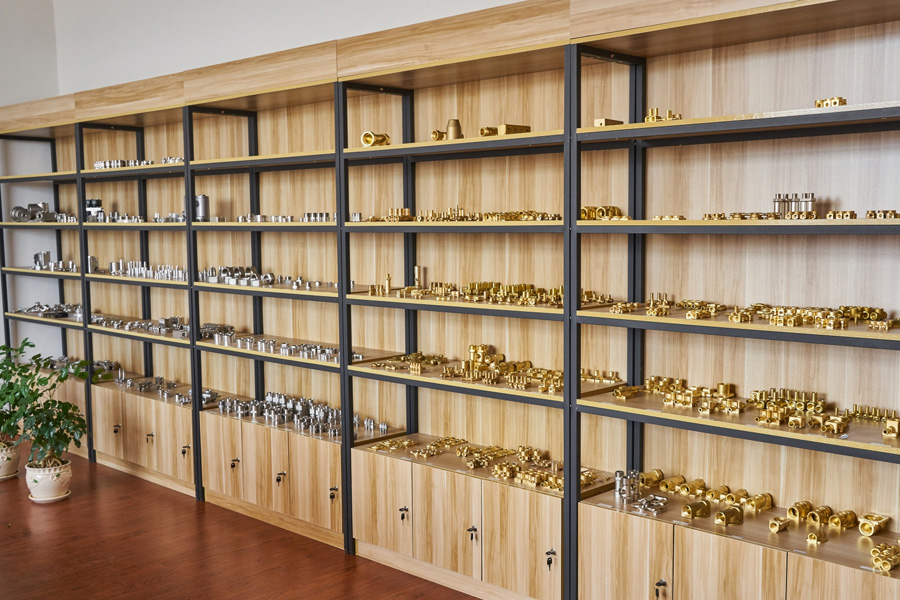 brass fitting Production factory