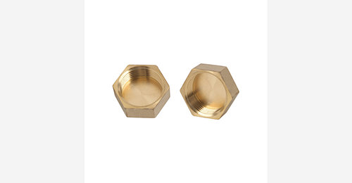 brass pipe cap , hex cap pipe , cap pipe