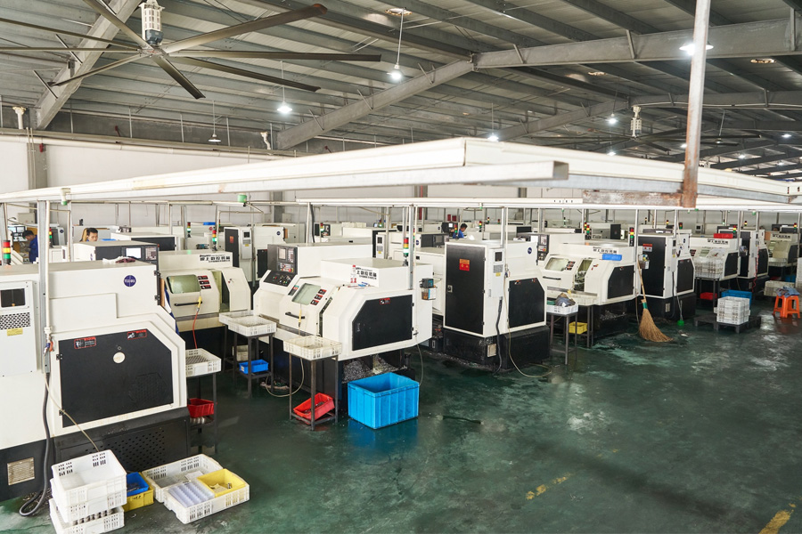 brass fitting Production factory
