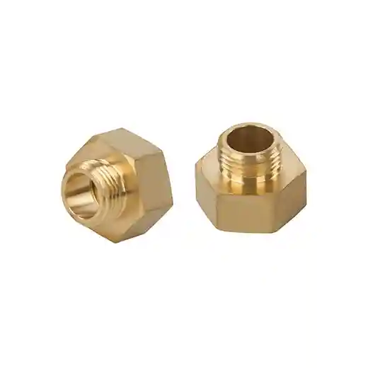 1/2 Inch Female To 3/8 Inch Male brass reducer adapter