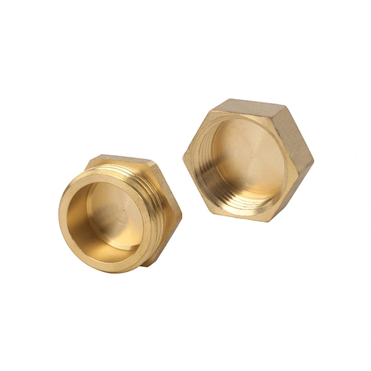 1/2"Npt Male Outer Thread brass solid hex head plug