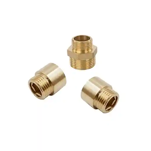Radiator Valve 1/2" Bsp brass extension nipple