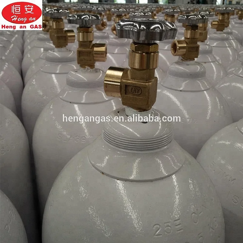 Carbon Dioxide Industrial Gas Small CO2 Cylinder Anqiu Hengan Gas ...