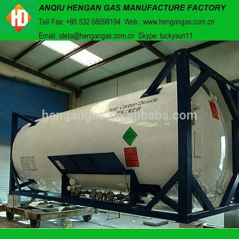 liquid co2 ISO tank , liquid co2 ISO tank prices , 20 ton liquid co2 ISO tank - Anqiu Hengan Gas ...