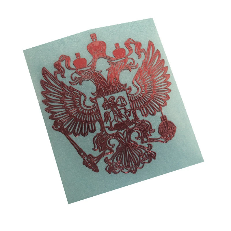 Custom shiny gold 3d metal sticker self adhesive raised logo sticker ...