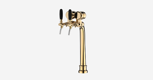 TALOS Elbow Tap Tower PVD 2-way Dispensing Tower Draft Beer Tower | TALOS