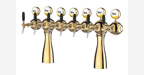 TALOS Parisian Tap Tower PVD 7-way Dispensing Tower Draft Beer Tower ...