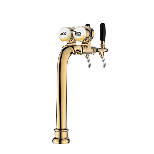 TALOS Elbow Tap Tower PVD 2-way Dispensing Tower Draft Beer Tower | TALOS