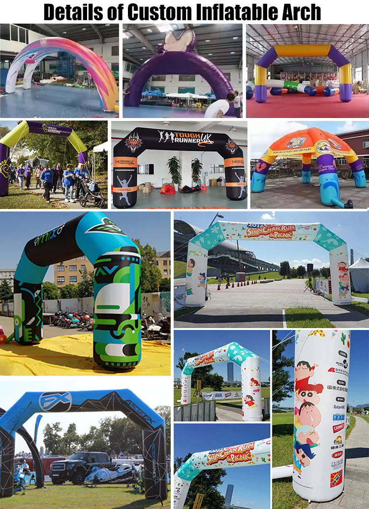 China custom inflatable race arch top maker | JARMOO