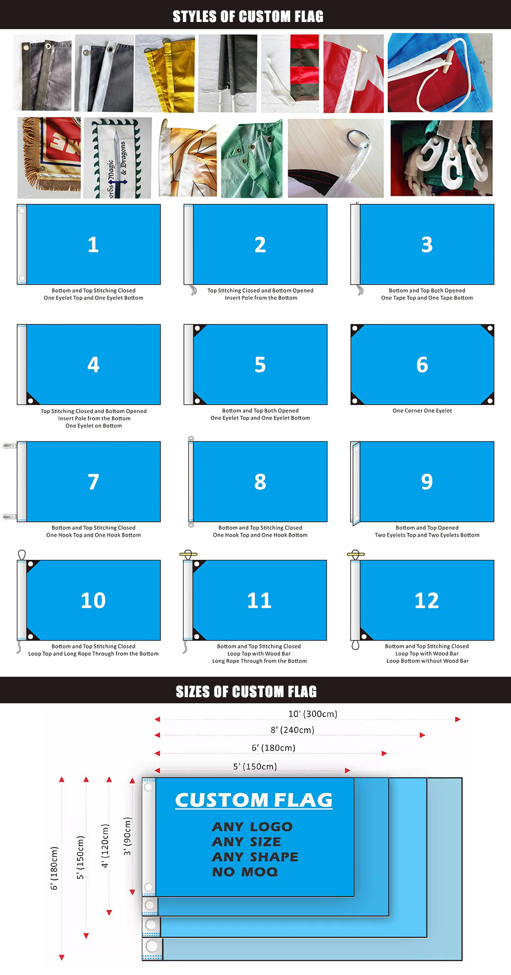 China custom business flags professional maker | JARMOO