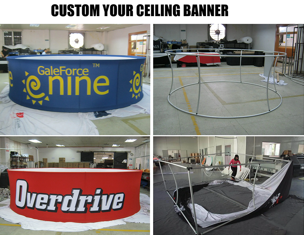 China custom hanging banner top manufacturer | JARMOO