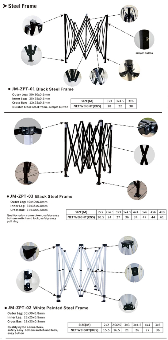 China custom pop up tent top rank maker | JARMOO