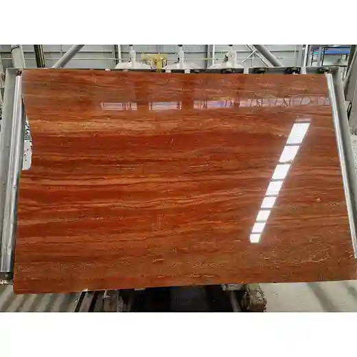 Red Travertine Rosso Travertine Tiles | Leeste Stone
