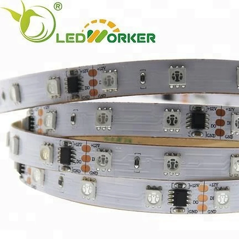 led strip ws2811 ws2811b 5v 2v individually adressable led strip 64leds ...
